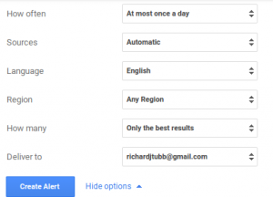 How to monitor online mentions of your business with Google Alerts ...